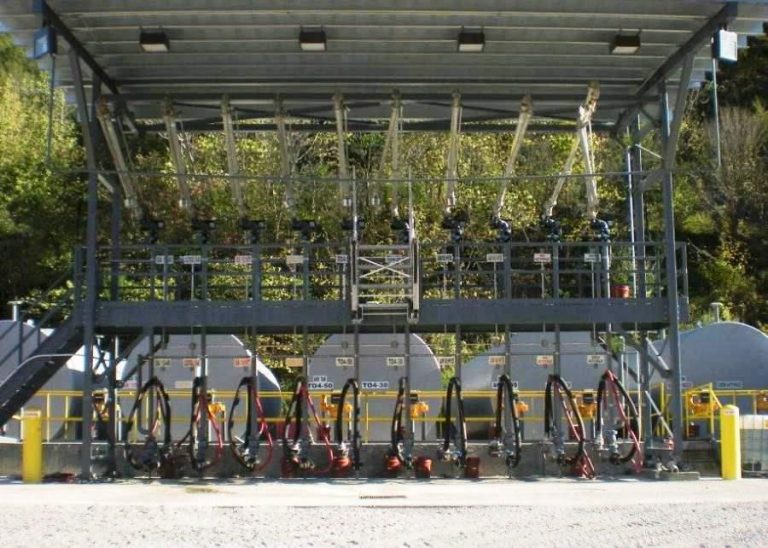 GREEN Tank Truck Loading Racks and Platforms | Manufactured by Benko ...