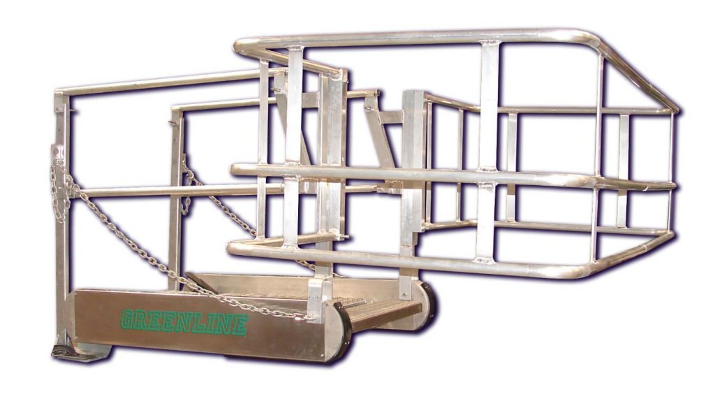 GREENLINE Gangway: Model SS - Self-Leveling Stairs