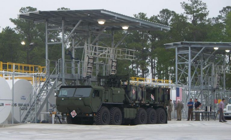 GREEN Tank Truck Loading Racks and Platforms | Manufactured by Benko ...