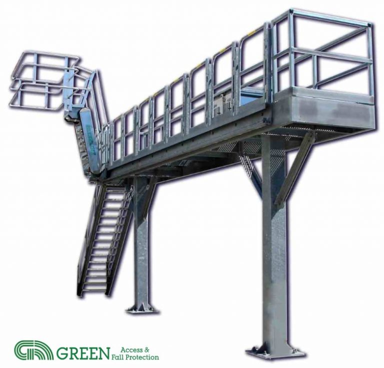 GREEN Tank Truck Loading Racks and Platforms | Manufactured by Benko ...