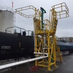 Railcar Loading Racks and Platforms by GREEN Access & Fall Protection